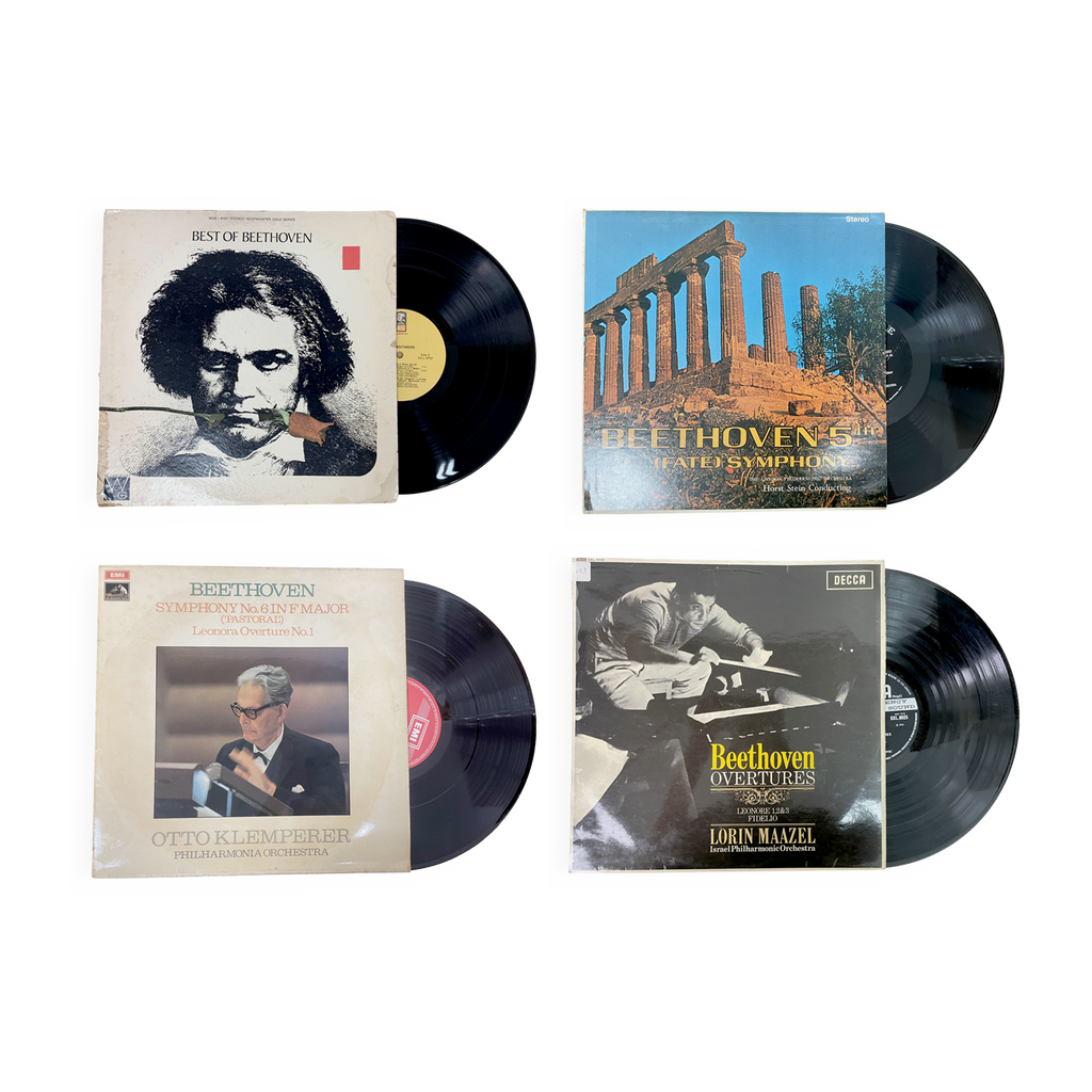 A Collection of Beethoven Records: 5th Symphony, Overtures, and Sympho ...